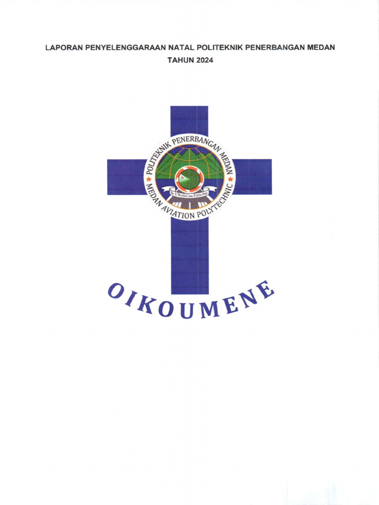 Laporan Penyelenggaraan Natal Poiteknik Penerbangan Medan Tahun 2023 | PDF