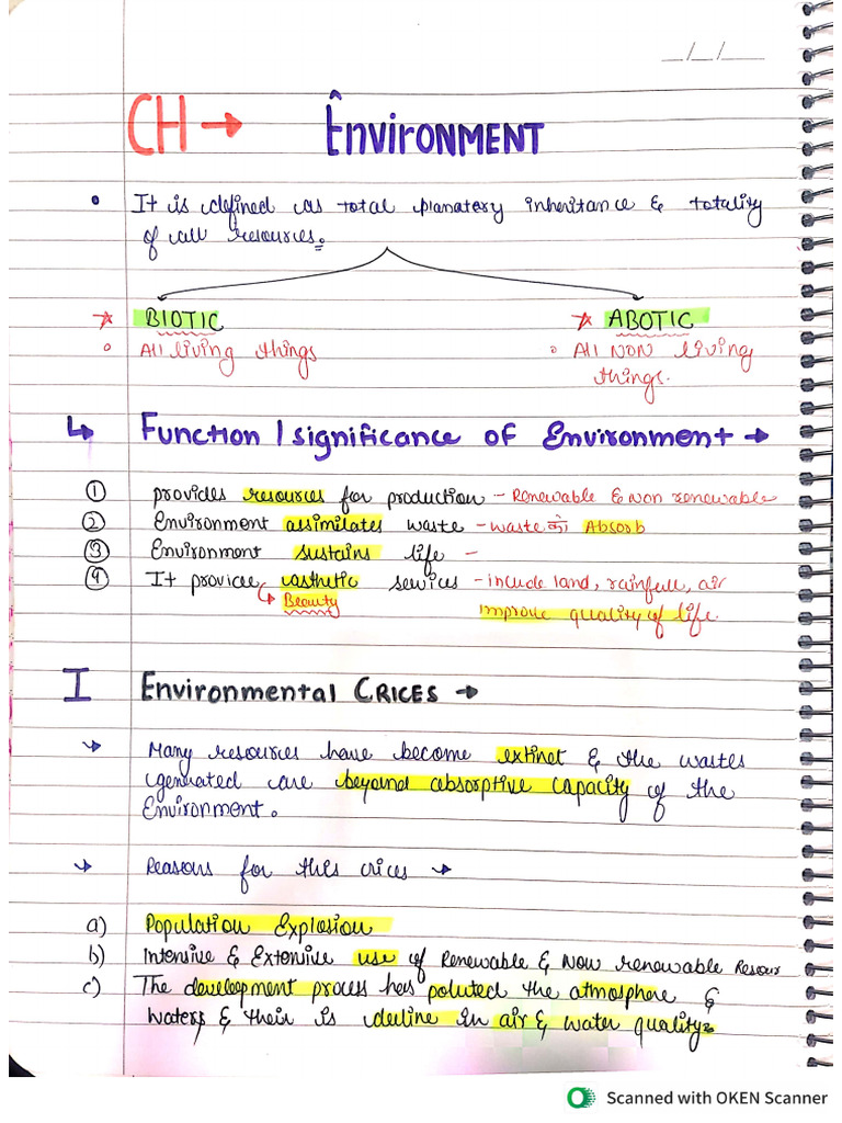 CHAPTER 7 Environment | PDF