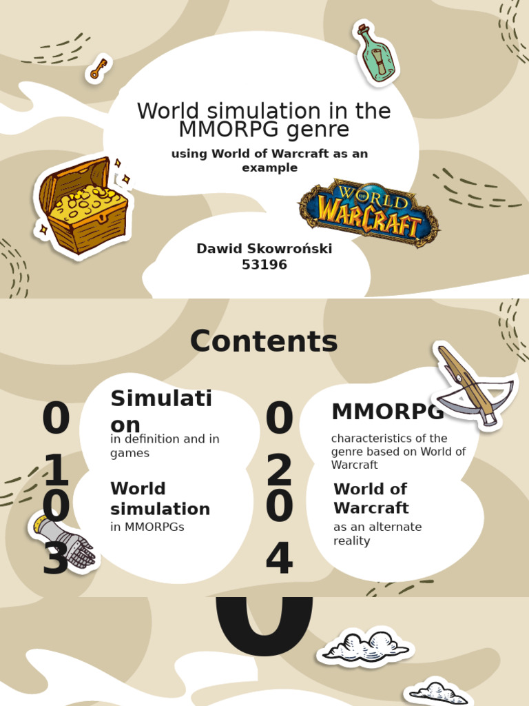 World Simulation in MMORPGs: WoW Focus | PDF | Simulation | World Of ...