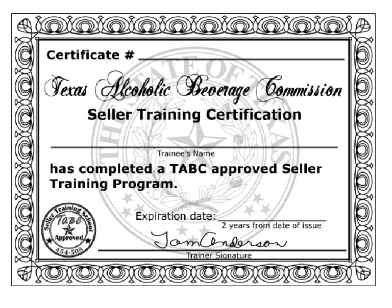 Learn2serve Tabc Seller Server Training | PDF