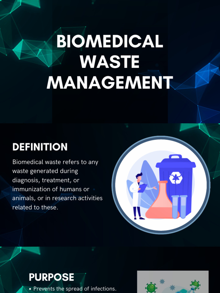 Biomedical Waste Management | PDF | Waste | Pollution