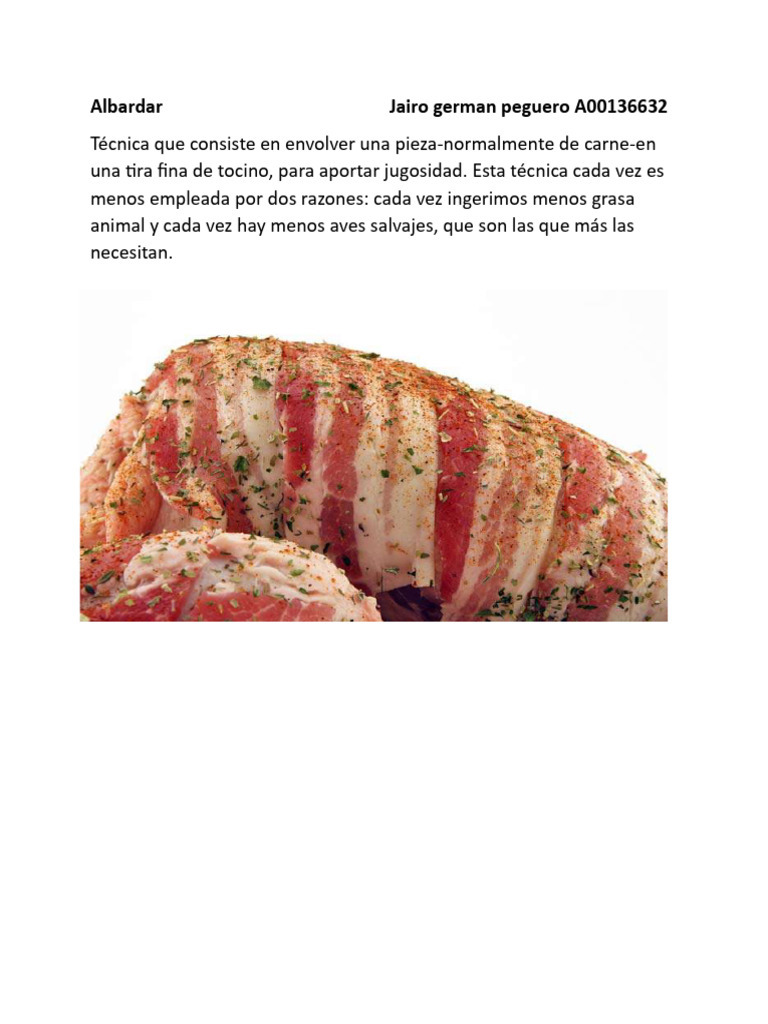 Técnicas Culinarias Básicas | PDF | Cocinando | Caldo