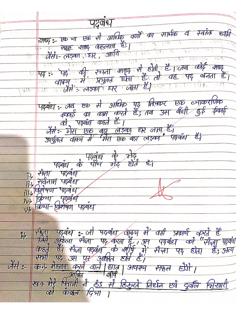HINDI CLASS 10 Notes | PDF