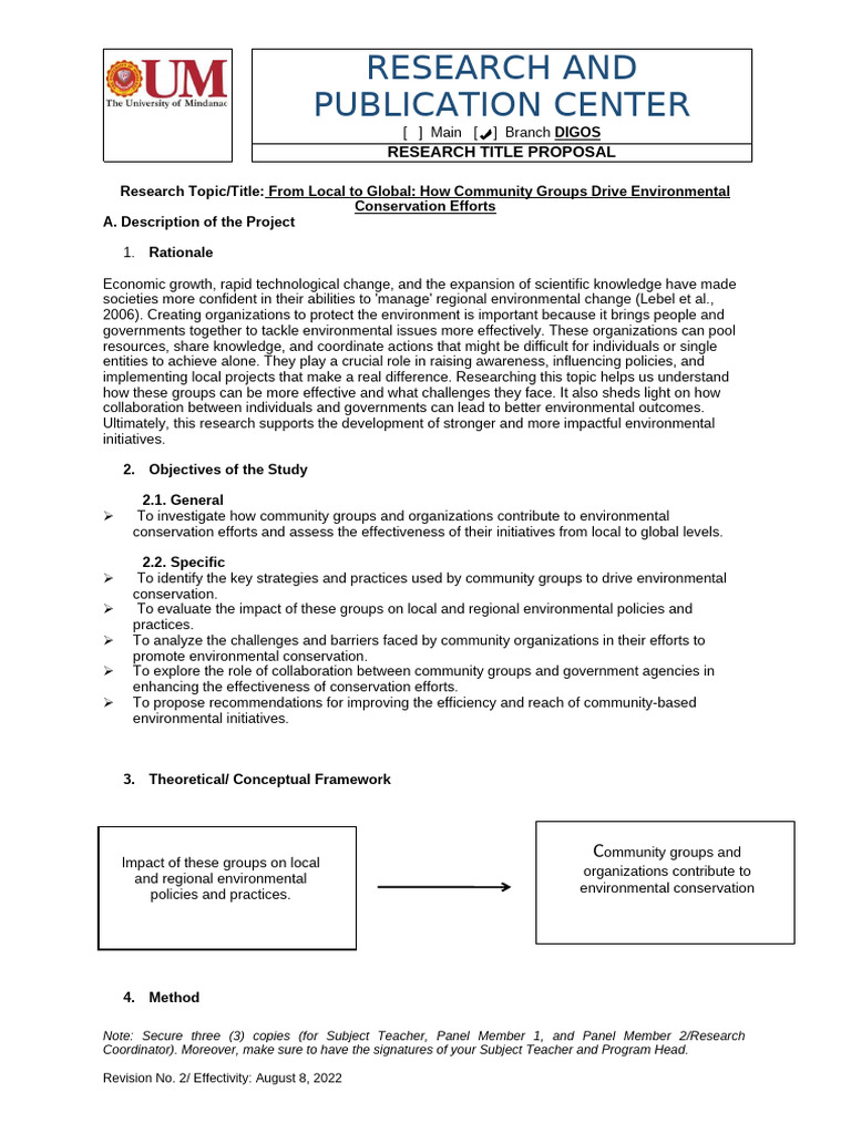 How Community Groups Drive Environmental Conservation Efforts | PDF ...