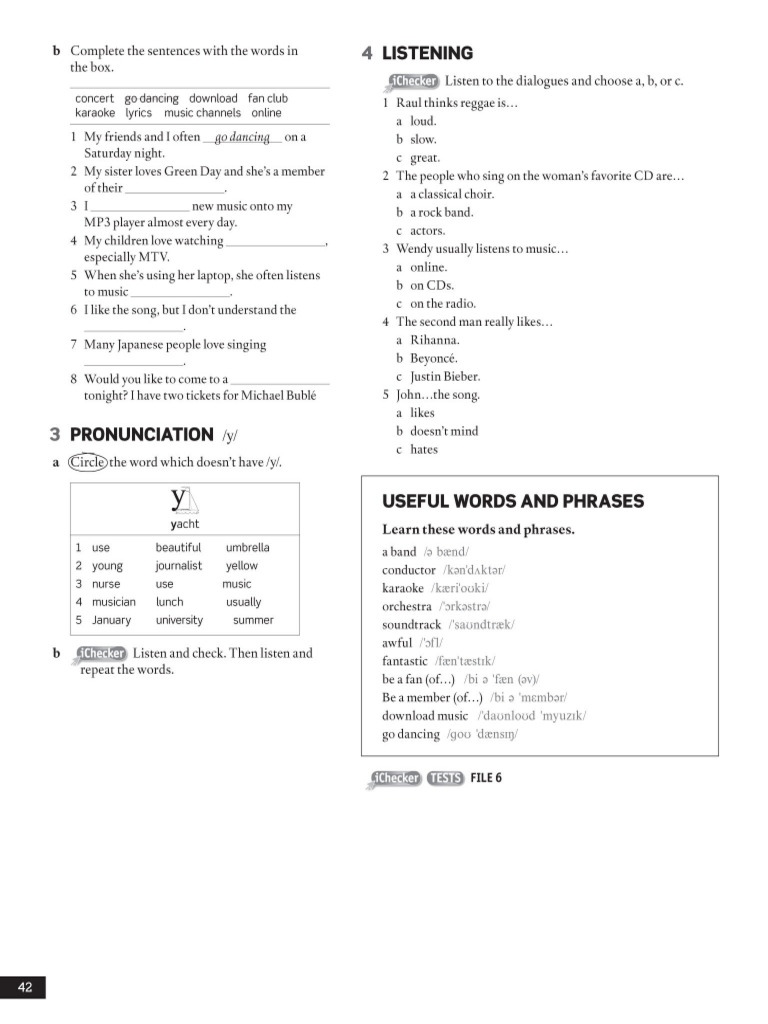American English File 2ed 1 Workbook-15 | PDF
