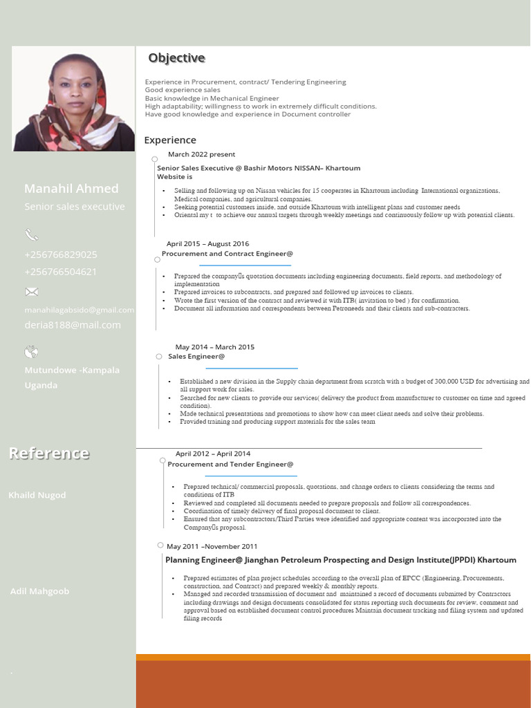 Manahil Resume | PDF | Specification (Technical Standard) | Procurement