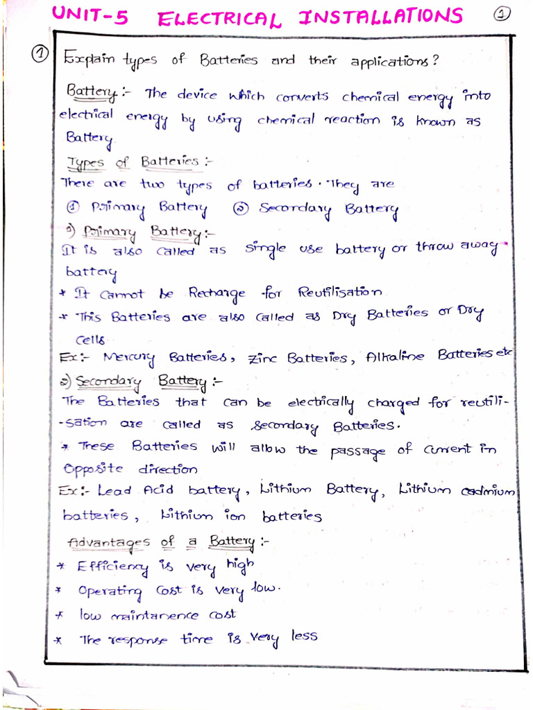 Basic Electrical Engineering Unit 5 | PDF