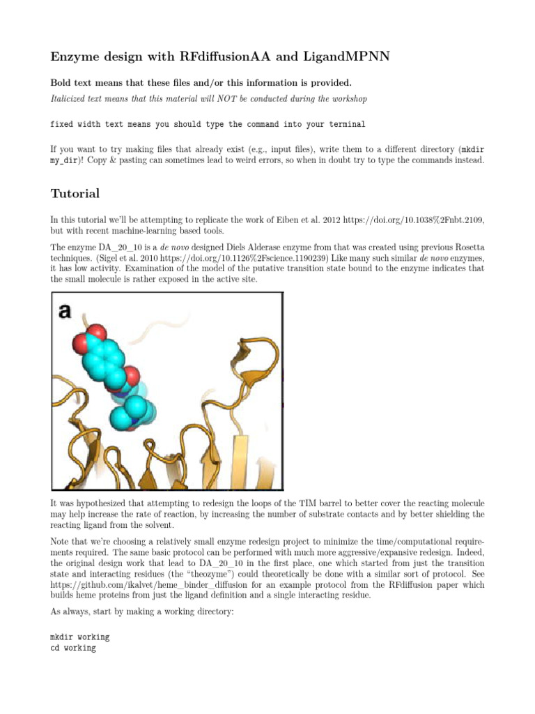 ml_enzyme_design | PDF | Proteins | Enzyme
