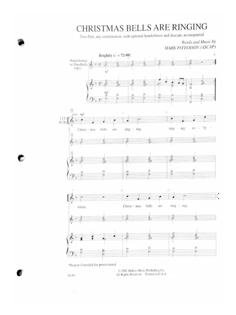 Christmas Bells Are Ringing | PDF