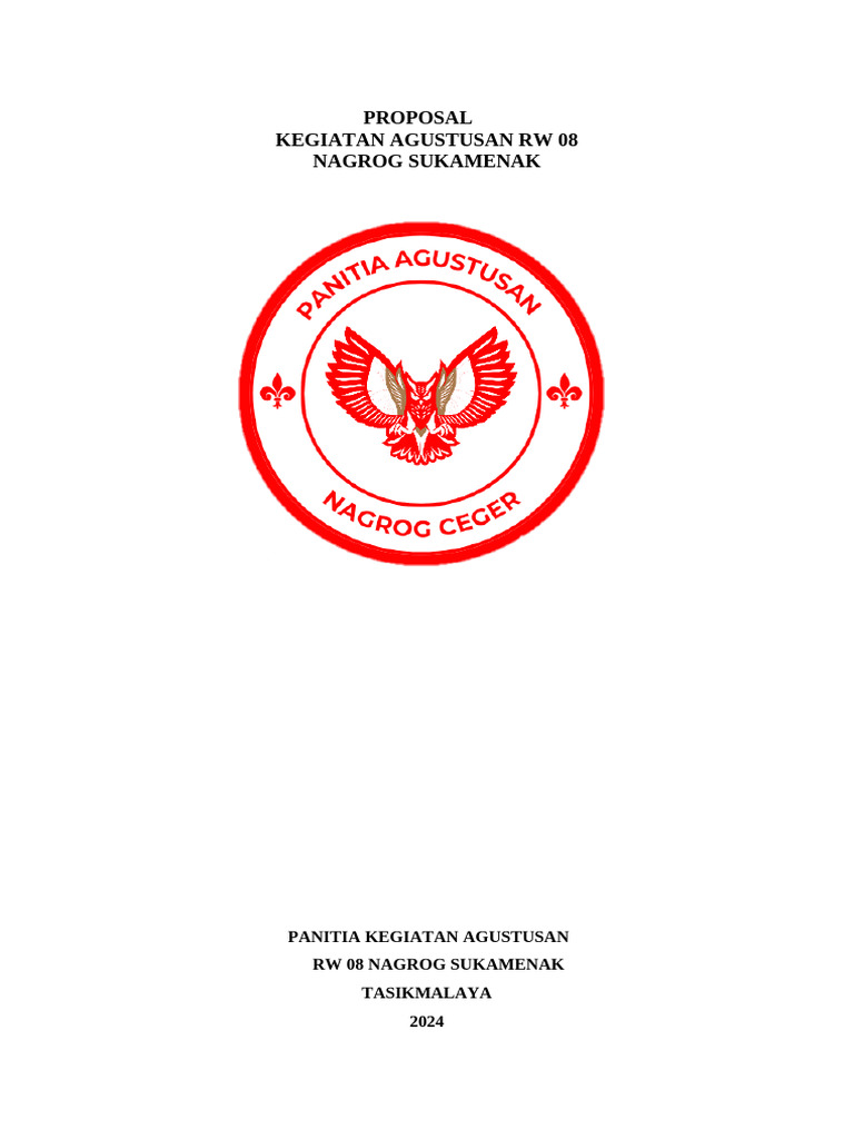 Proposal Agustusan | PDF