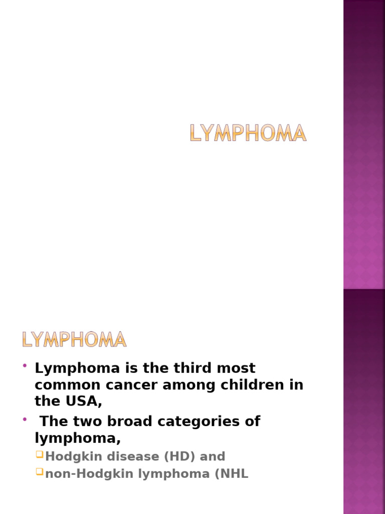 25. Lymphoma | PDF | Lymphatic System | Lymph Node
