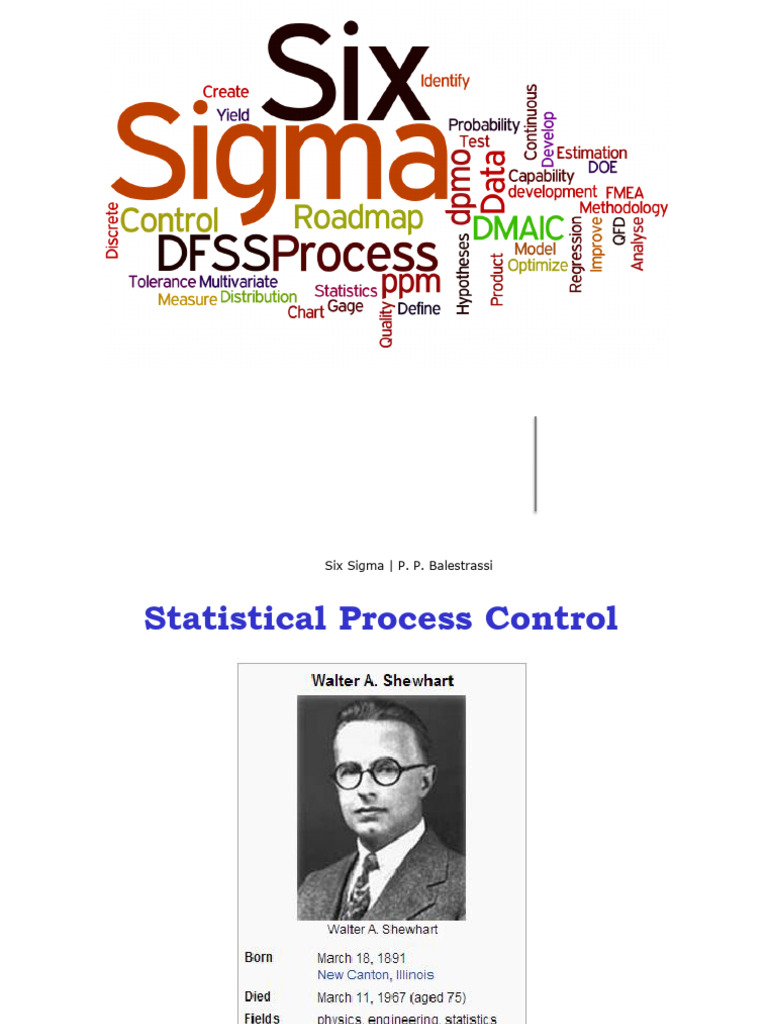SPC | PDF | Standard Deviation | Six Sigma