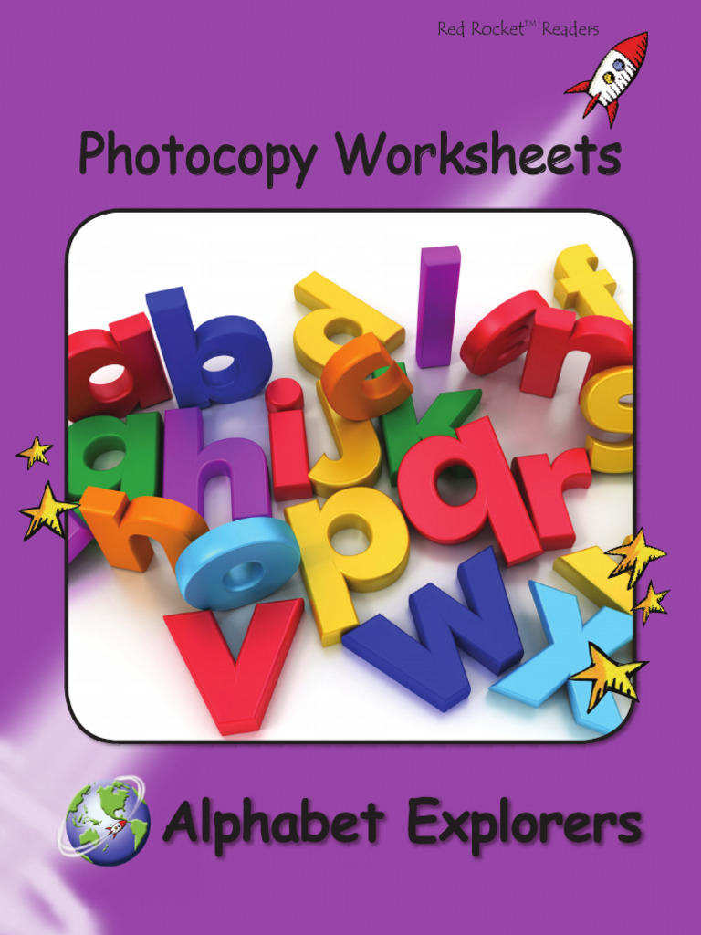 ALPHABET EXPLORER Photocopy Worksheets FINAL | PDF
