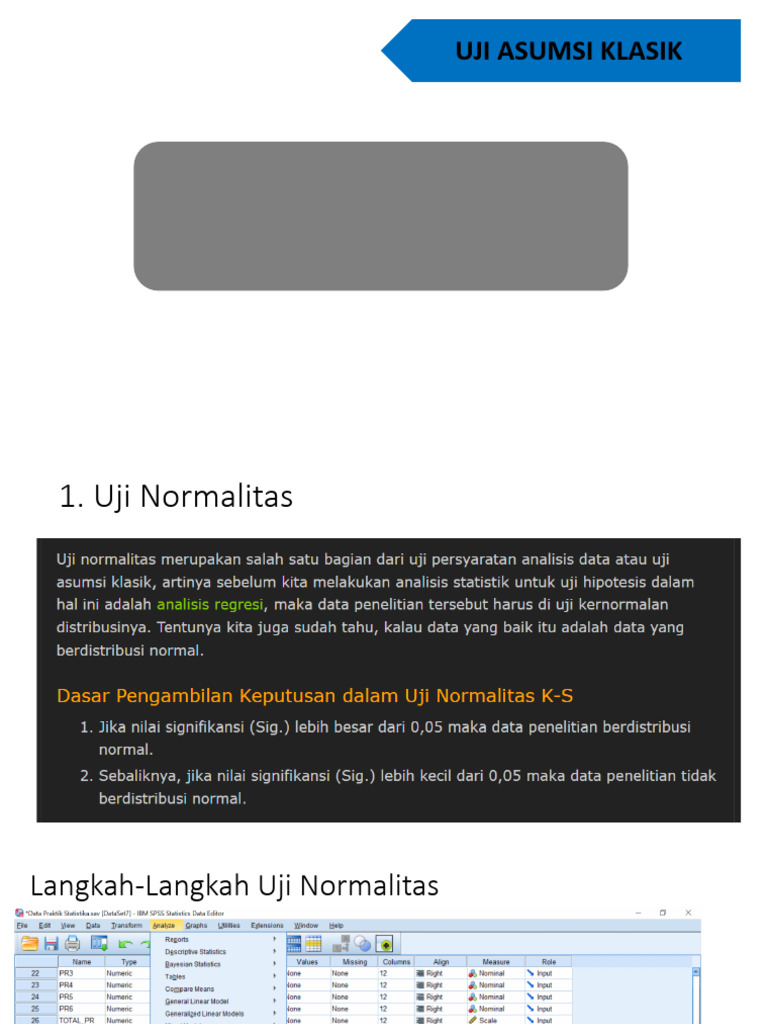Uji Normalitas | PDF