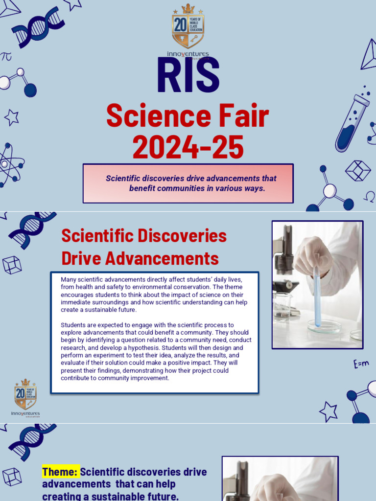 Science Fair 2024-25: Sustainable Solutions | PDF | Science ...