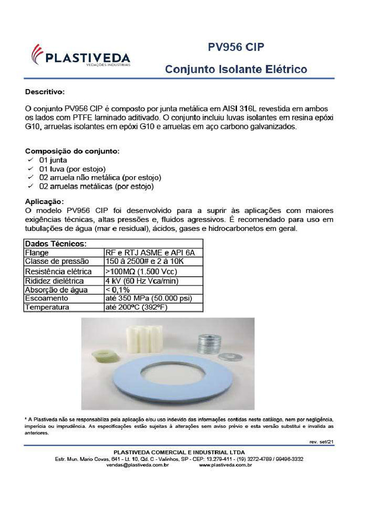 Conj Isol PV956 CIP1024 - 1 | PDF