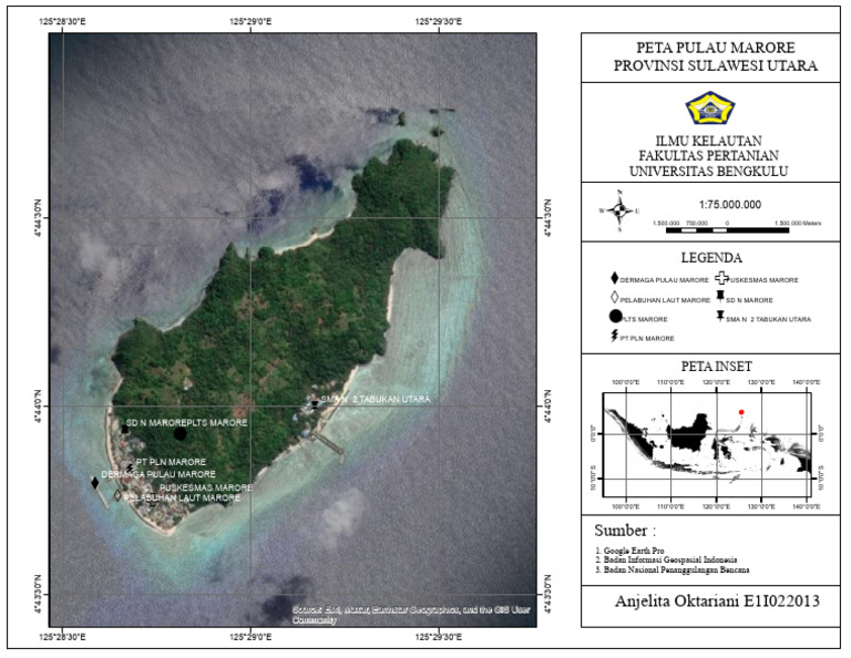 Peta ANJEL BAB1 | PDF | Geographic Data And Information
