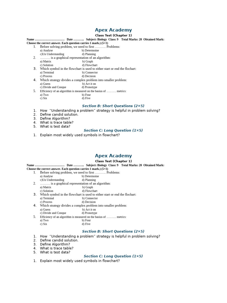 Class 9 computer Ch 1 | PDF | Mathematical Relations | Computational Science