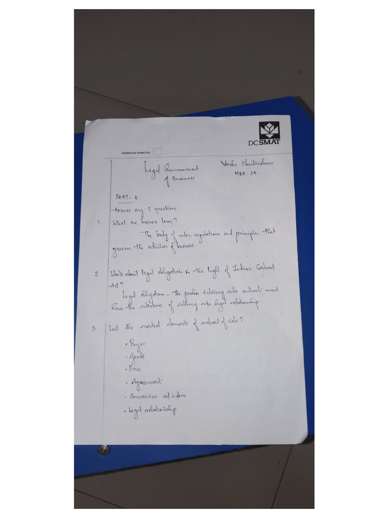 QM important questions and answers | PDF