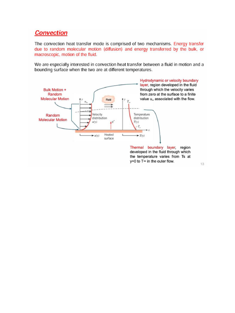Convection Notes | PDF