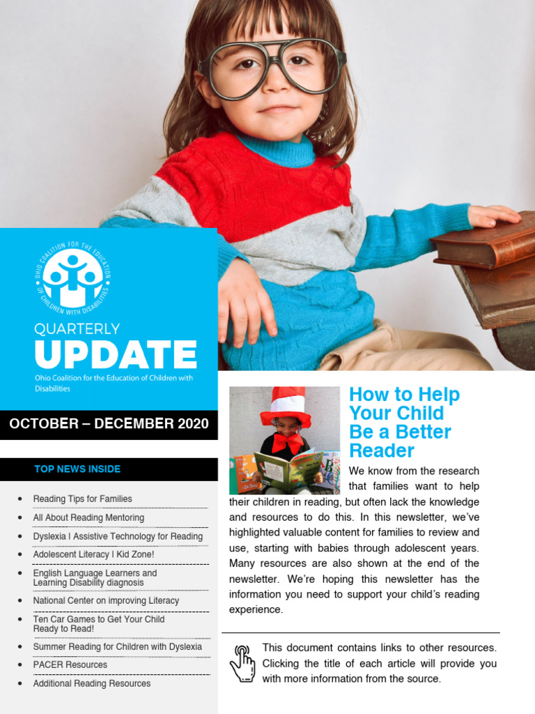Newsletter 11-16-20 Final-Linked | PDF | Dyslexia | Learning Disability