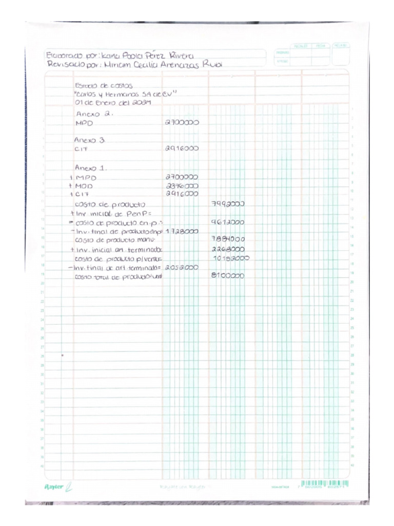 Ejercicios de Conta | PDF
