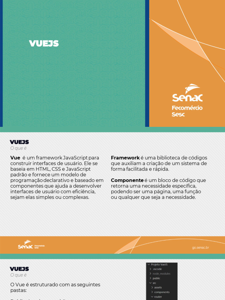 Aula - Conceitos Framework e Vue | PDF | Script Java | Html