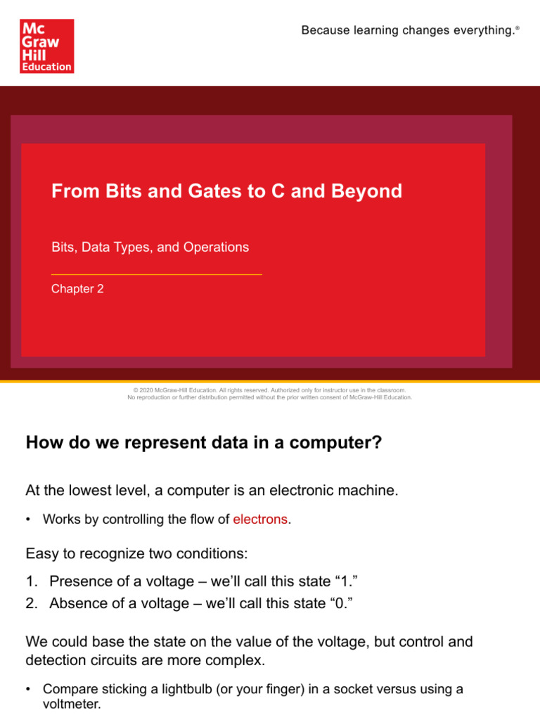 Bits Data Types And Operation Pdf Numbers Integer Computer 9950