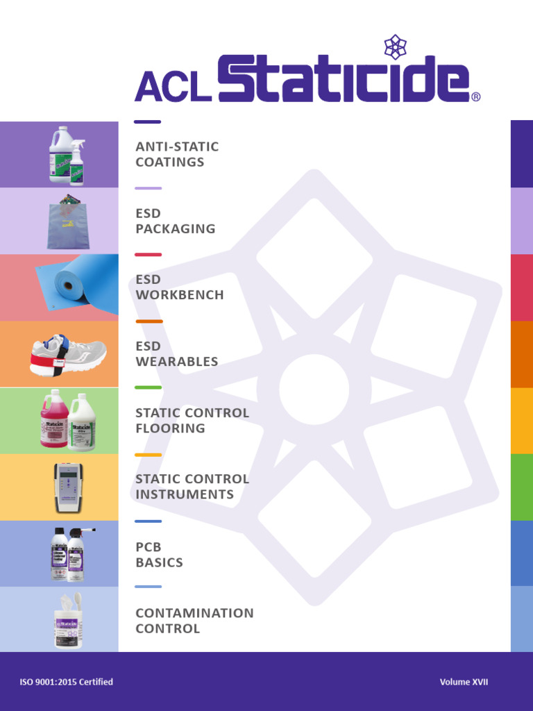 Acl Catalog 2022 Print Web | PDF | Electrostatic Discharge | Materials