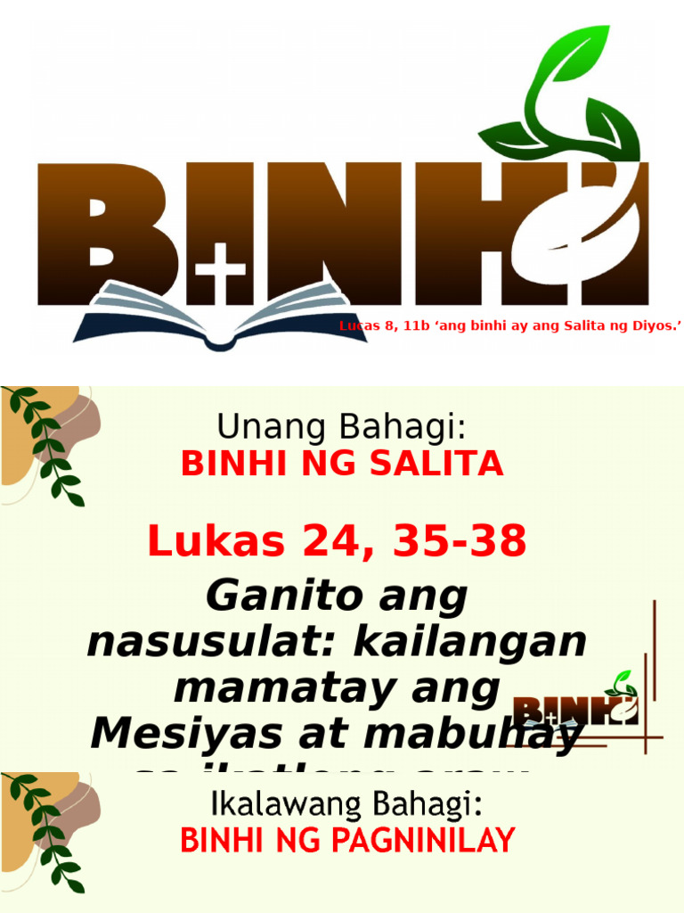 Ang Binhi | PDF