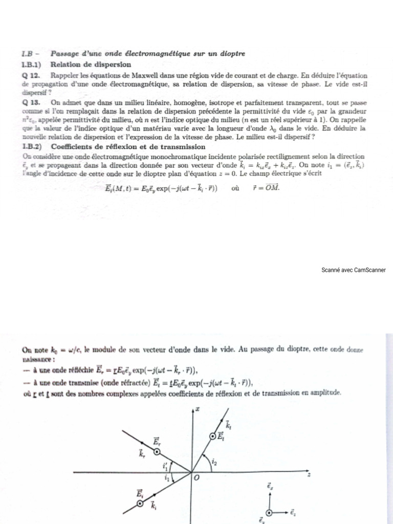 19 Problm Corrig Ond Reflexion Ct | PDF