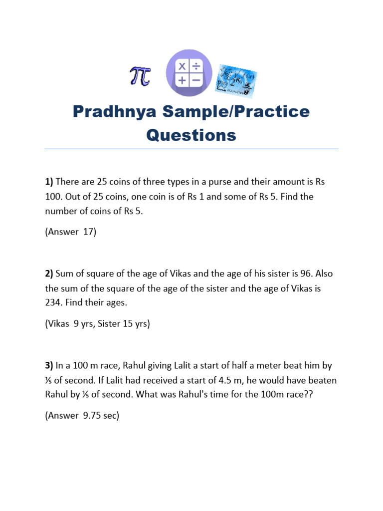 Math Problem Solving Practice | PDF | Number Theory | Mathematics