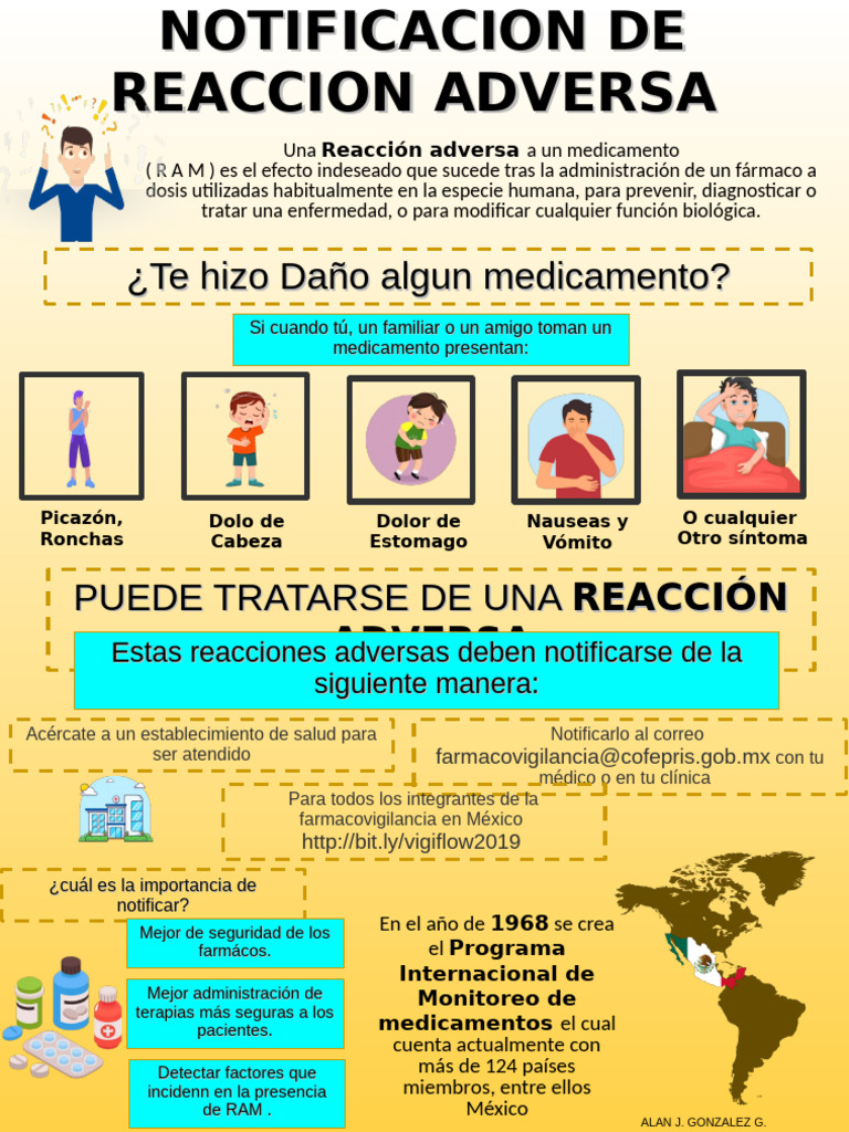 Cartel Notificacion de Reaccion Adversa | PDF | Causas de la muerte ...