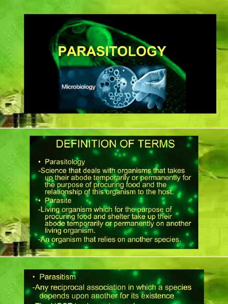 Microbiology Parasitology | PDF