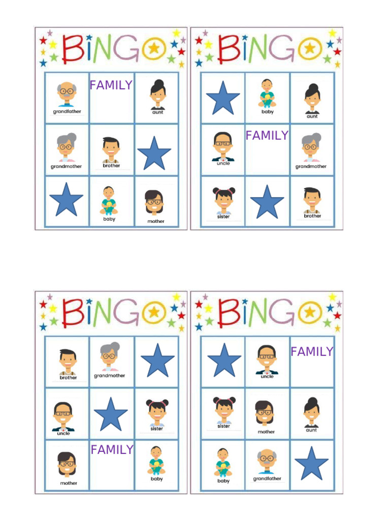 Bingo Family | PDF
