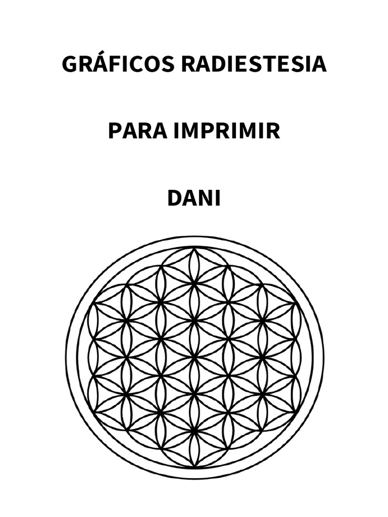 Gráficos Radiestesia para Imprimir Dani | PDF