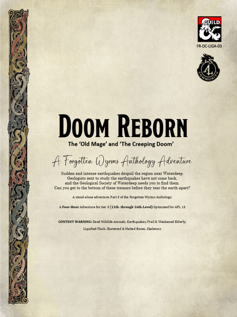 2790906-FR-DC-LIGA-03_-_Doom_Reborn_1.1-3-41 | PDF | Dungeons & Dragons ...