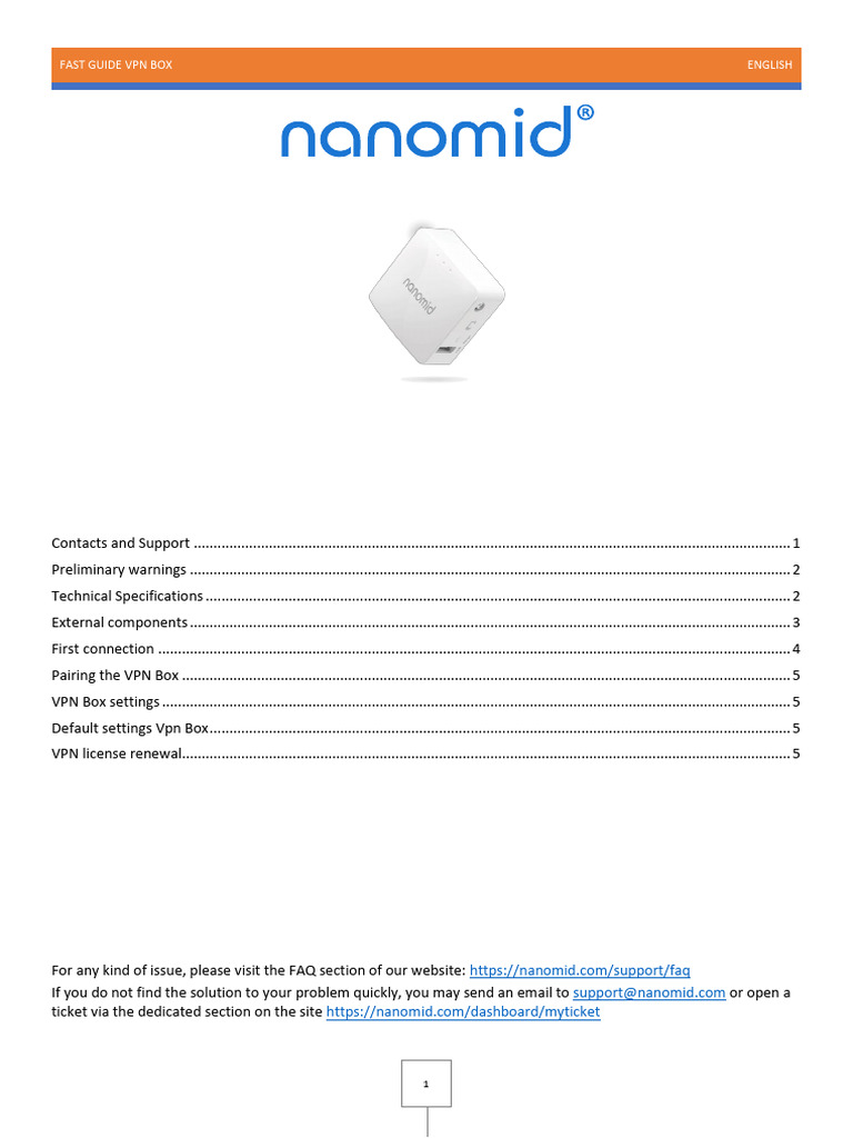 Manual-EN | PDF | Virtual Private Network | Usb