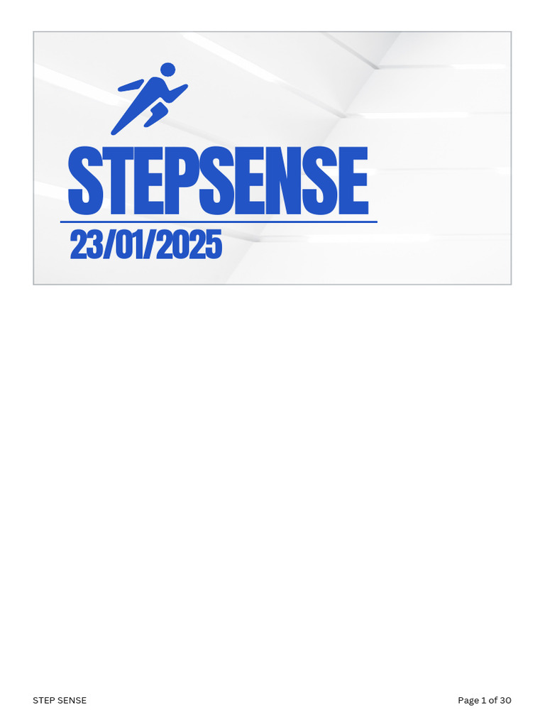 STEP SENSE | PDF | Shoe | Swot Analysis