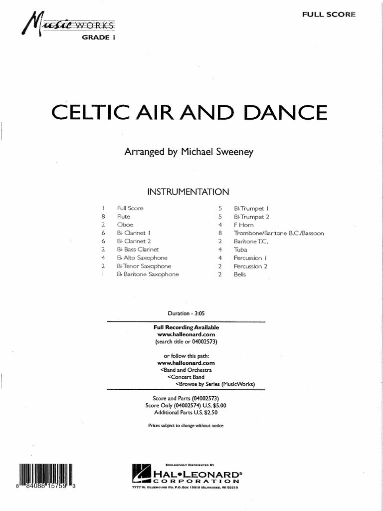 Celtic Air and Dance | PDF