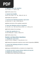 Fifth Grade Educational Topics List | PDF | Division (Mathematics ...
