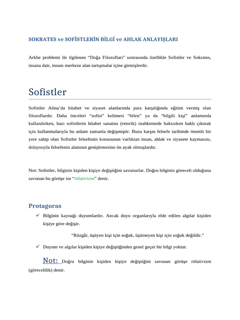 felsefe not (1) | PDF