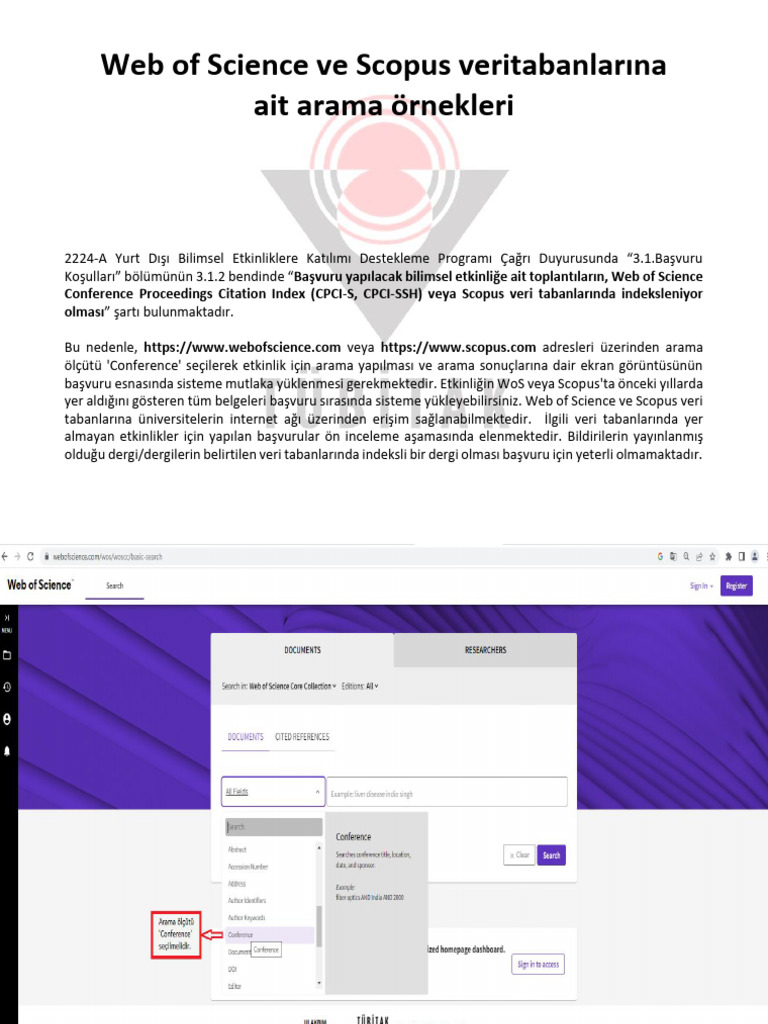 Wos Scopus Arama Ornekleri | PDF