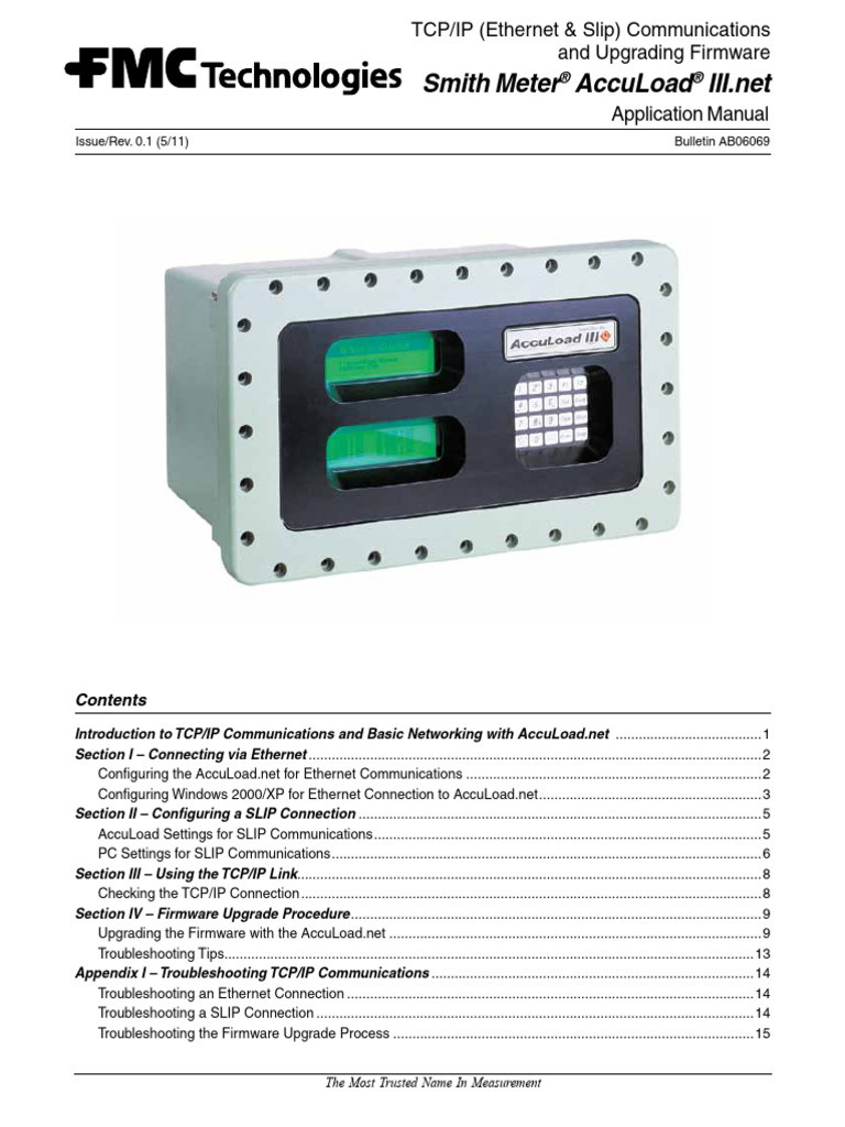 Ab06069 TCP IP Ethernet and Slip Communications Manual | PDF | Computer Network | Network ...