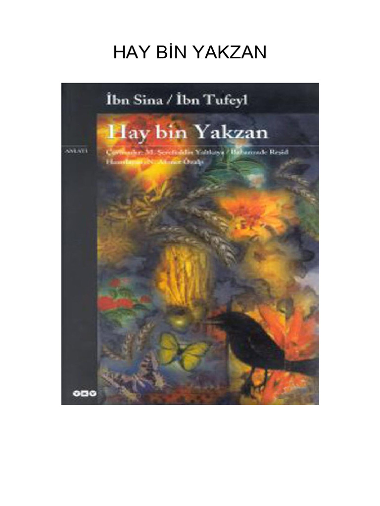 Ibnsina Ibntufeyl - Hay Bin Yakzan | PDF