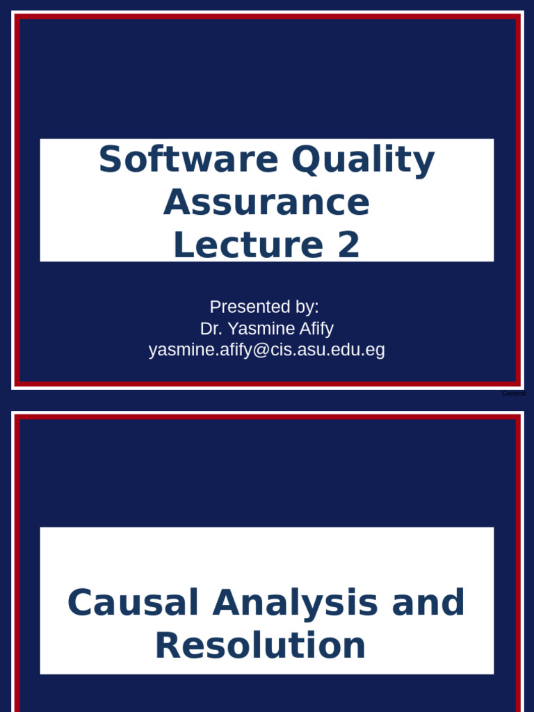 Lec 2 Software Quality Assurance | PDF | Audit | Business