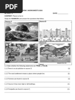 Term 3 Grade 6 Geography Baseline Assessment | PDF | Tropics | Rainforest
