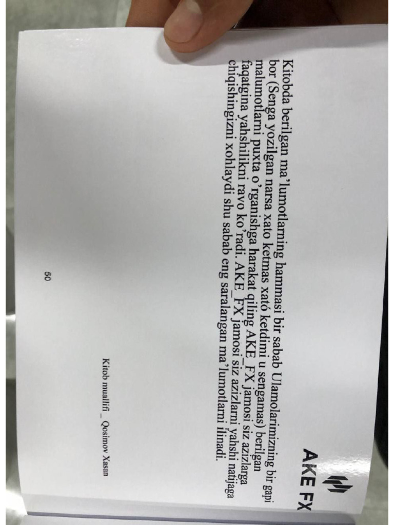 Shokh Ake Kitobi | PDF