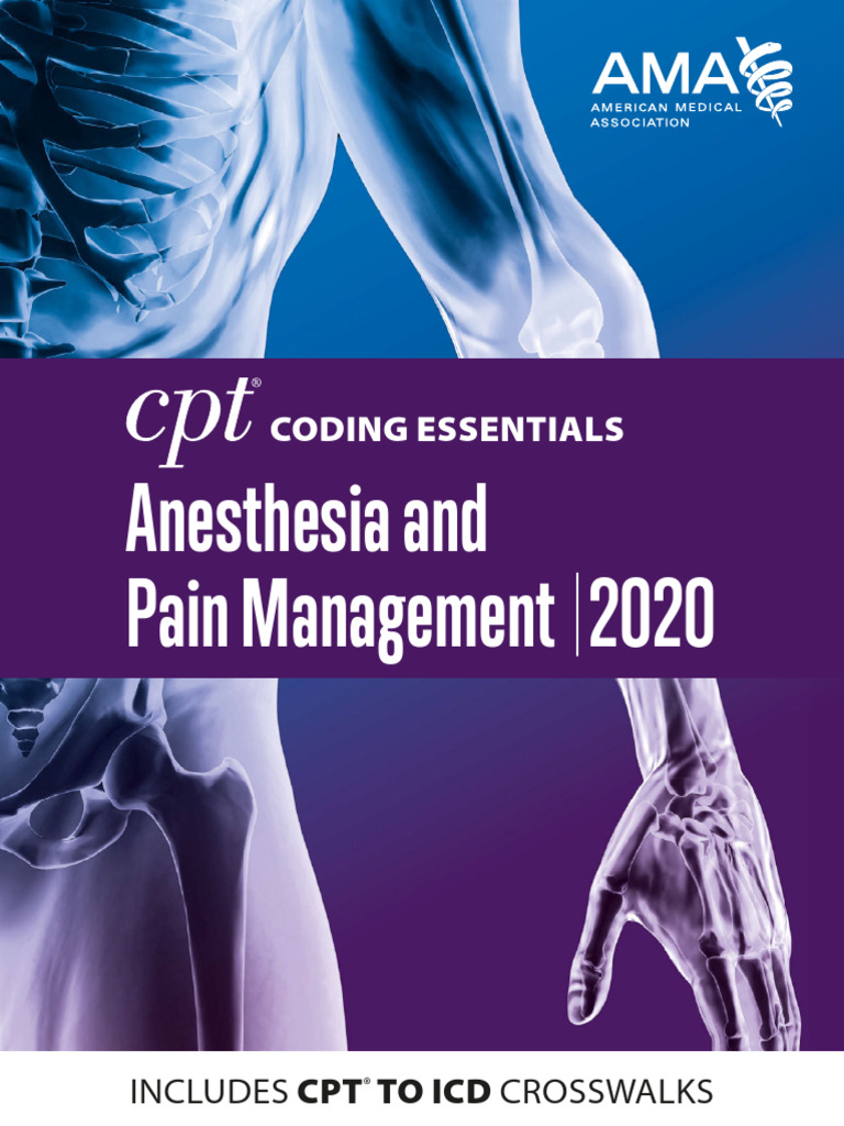 CPT® Coding Essentials Anesthesia and Pain Management 2020 (2019 ...
