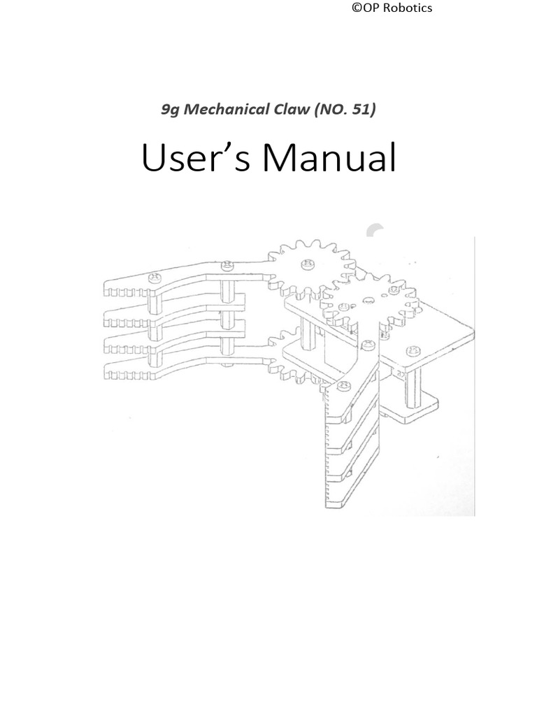 Robotics Claw Assembly Guide | PDF